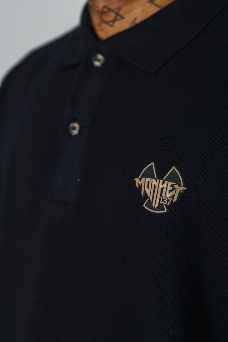 Camisa Polo Monkey Logo Emborrachada - Camisa Polo Monkey Logo ...